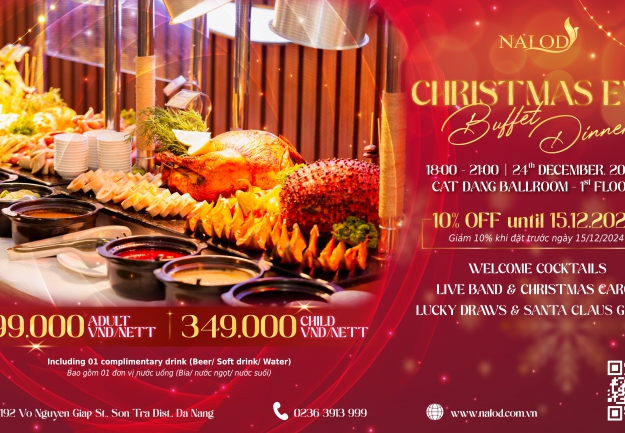 CHRISTMAS EVE BUFFET DINNER WITH ONLY 699,000VND/PAX