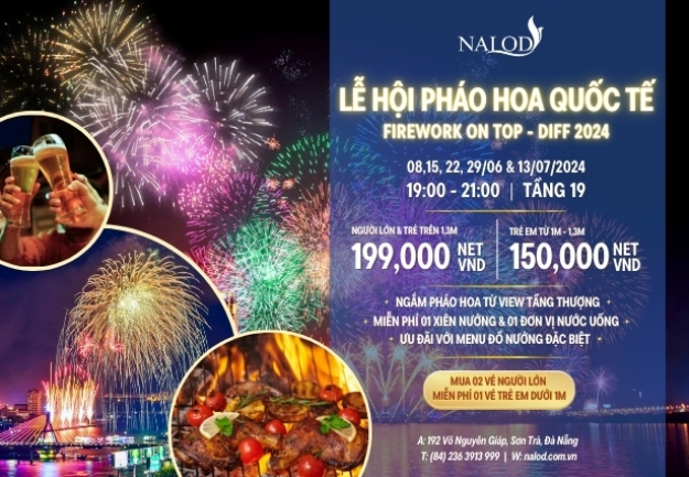 Trải nghiệm ngắm pháo hoa với Firework on top - DIFF 2024 Trải nghiệm ngắm pháo hoa với Firework on top - DIFF 2024